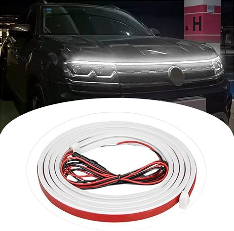Amazonfr Fafour Bande Lumineuse Led Pour Extérieur De Voiture Kit