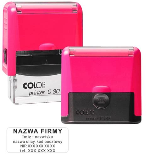 Colop C30 Pieczątka Firmowa Do 6 Liniigumkaprojekt Pieczątki Colop Colop Sklep Empikcom