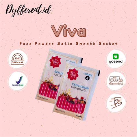 Jual Viva Bedak Tabur Face Powder Sachet Shopee Indonesia