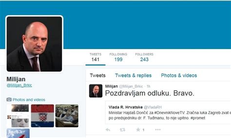 Lažni Milijan Brkić I Denis Latin Zaratili Na Twitteru Tportal