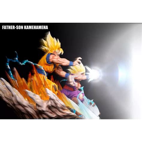 Dragon Ball Z Goku And Gohan Kamehameha Father And Son Figure Class