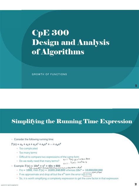 Set3 Growth Of Functions Pdf Time Complexity Multiplication
