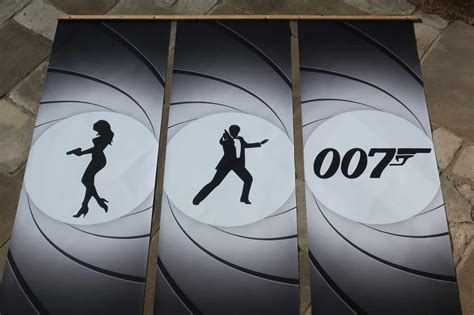 Spectre 3 Banners Original Movie Poster Uk Banner 30 X 94 Simon