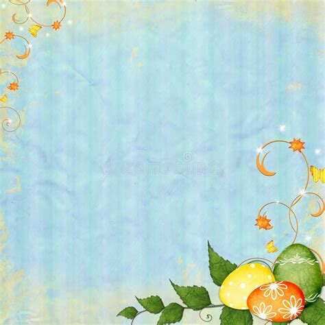 Spring Or Easter Background Stock Illustration Illustration Of Album