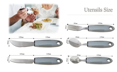 Adaptive Utensils For Hand Tremors Arthritis And