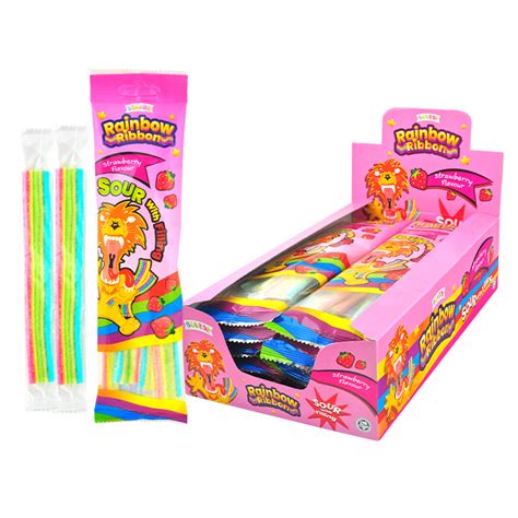 Beardy Rainbow Ribbon Strawberry Flavour Ylf