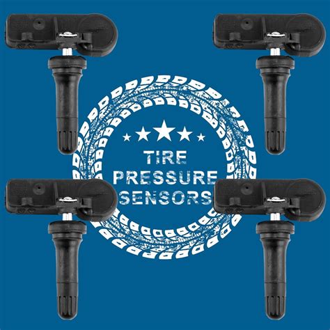 Tire Pressure Sensor Tpms For Acdelco 13598771 Gm Pack Of 4