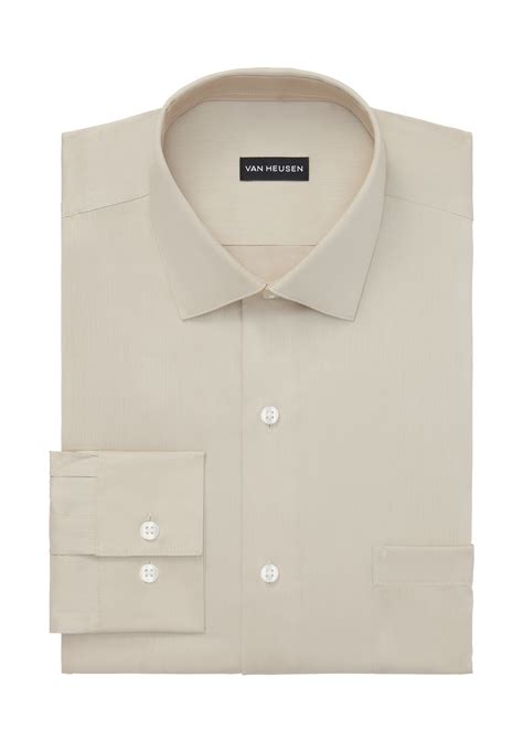 Van Heusen Mens Ultra Wrinkle Free Regular Fit Dress Shirt Belk