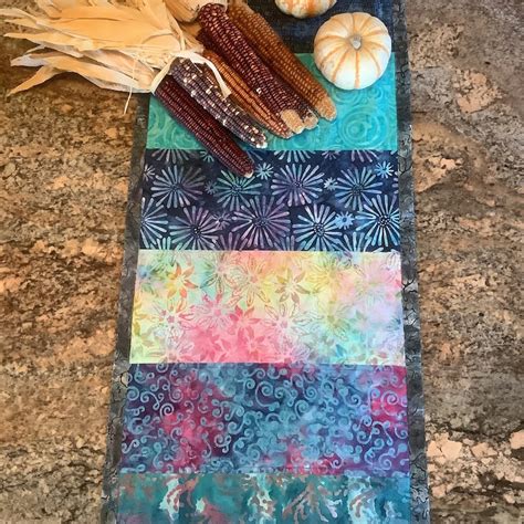 Batik Table Runner Etsy