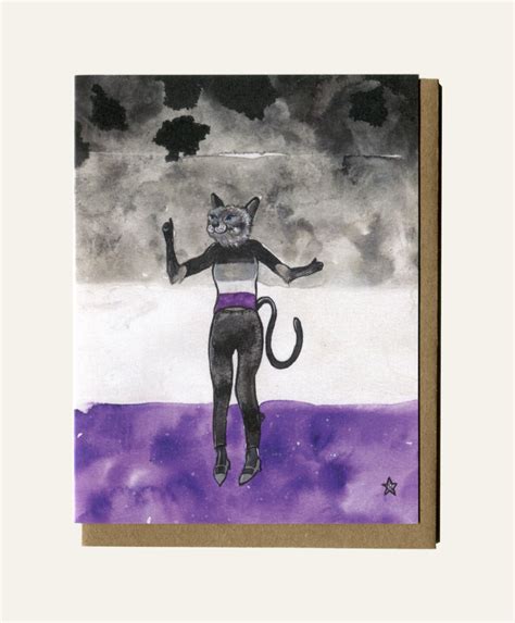 Asexual Cat Darling Illustrations Queer Artist Storyteller And Illustrator