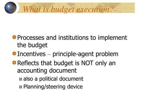 Ppt Budget Execution Overview Powerpoint Presentation Free Download