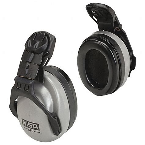 Msa Hard Hat Mounted Earmuff Passive Ear Muffs 5le9010061272