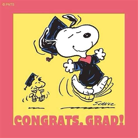 Happy Graduation Day 🎓 Snoopy Congratulations Graduation Snoopy