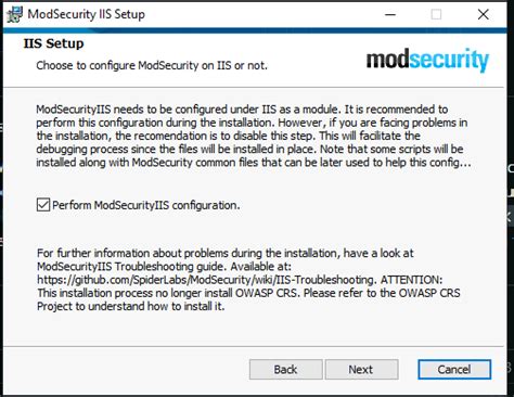 Installing Modsecurity Waf On Windows Server 2022 Iis