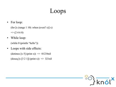 Clojure Basics Ppt