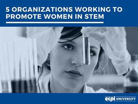 5 Organizations Working To Promote Women In Stem Ecpi University