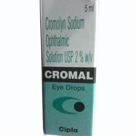 Cromolyn Sodium Ophthalmic Solution Cromal Forte Eye Drops Latest