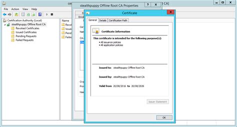Deploying An Enterprise Root Certificate Authority Aaron Parker