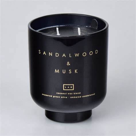 Sandalwood And Musk Lab Candles