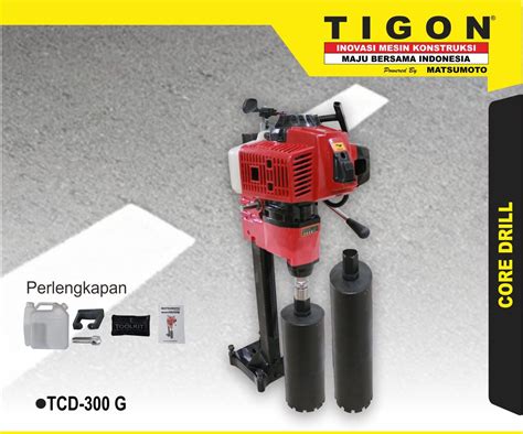 Tcd 300 G Core Drill Mesin Bor Tigon Karya Delitama