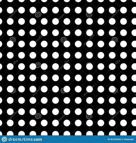 Circles Tileable Repeatable Black And White Monochrome Dots Dotted Speckles Circular Pattern