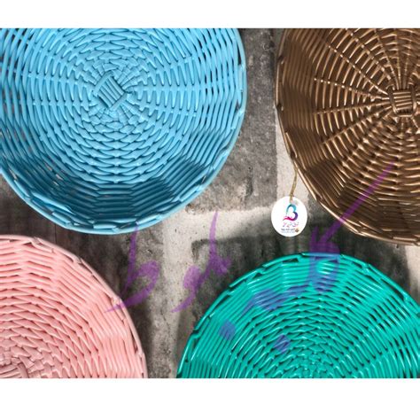 قیمت و خرید سبد حصیر بافی ارغوان سازان مدل ترمه مجموعه 3 عددی