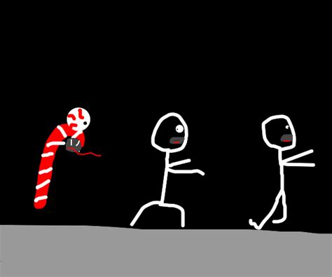 Candy Cane Box Cover Drawception