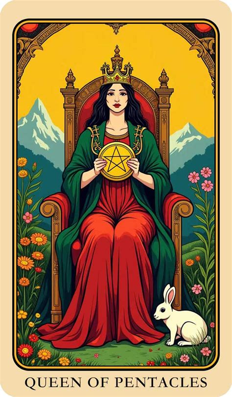 Queen Of Pentacles Tarotica