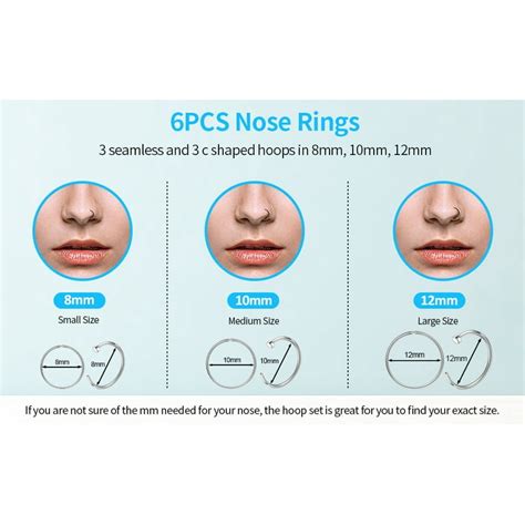Septum Ring Sizes