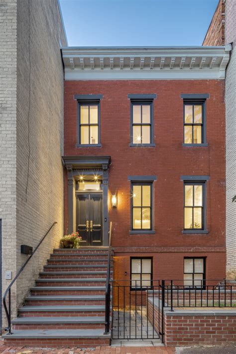 Dupont Circle Rowhouse Addition Traditional Exterior Dc Metro