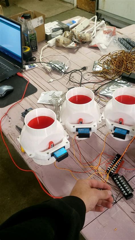 Automatic 3d Printed Ball Valve Blast Gates For Dust Collection R Arduino
