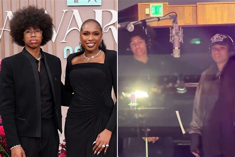 Jennifer Hudson And Son David Record A Duet Best Part Of Singing Is