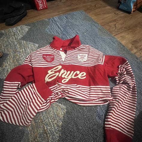 Enyce Super Thick Material Cropped Myself 1996 Vintage Depop