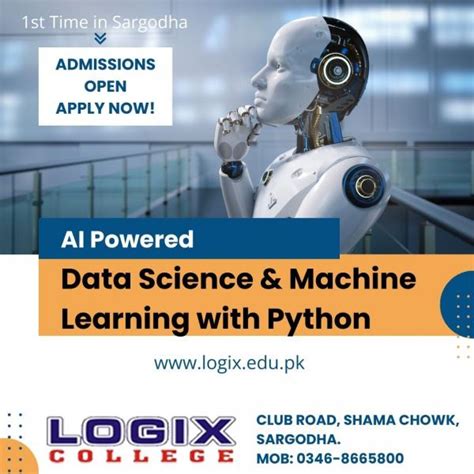 Logix College Ai Powered Data Science And Ml With Python