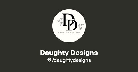 Daughty Designs Instagram Facebook Tiktok Linktree