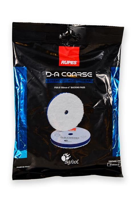 Rupes D A Coarse Extreme Cutting Microfiber Pad Revolution Detailing