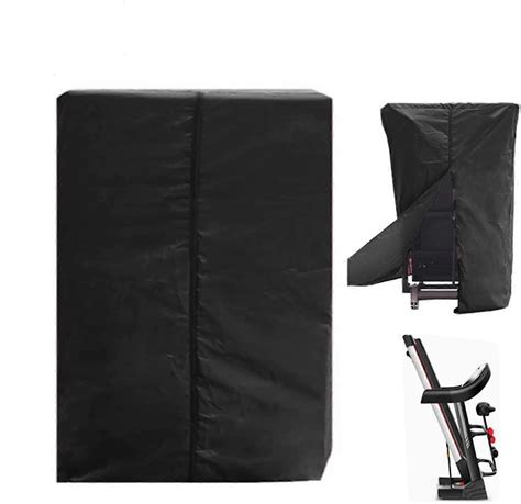 Dustproof Treadmill Cover Waterproof Oxford Cloth Sunscreen Cover Black Fruugo Uk