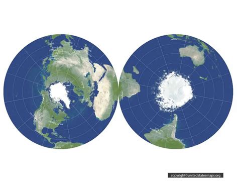 Flat Earth Map Map Of Earth Flattened Theory Map