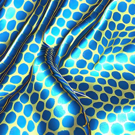 Premium Photo Silk Pattern Cloth Illustration