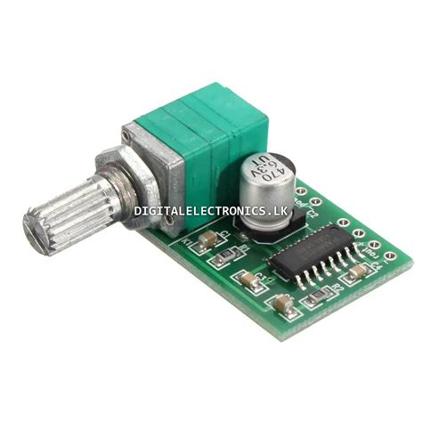 Pam8403 3w Stereo Amplifier Module With Volume Control 5v