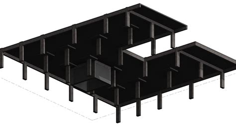 Structural 3d Model By Revit On Behance