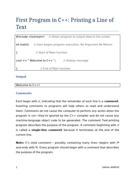 Programming Cpp Lec2 Details Pdf C Computer Program