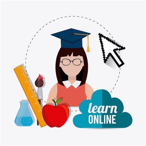 Premium Vector Elearning Digital Design