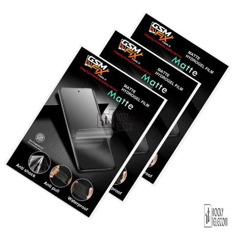 Matte Hydrogel Screen Protector Film Rocky Telecom