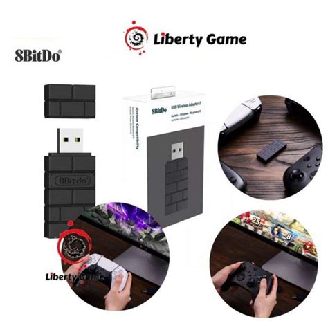 Jual 8bitdo Usb Wireless Adapter 2 For Nintendo Switch Xbox Series Ps5 Ps4 Di Seller Liberty