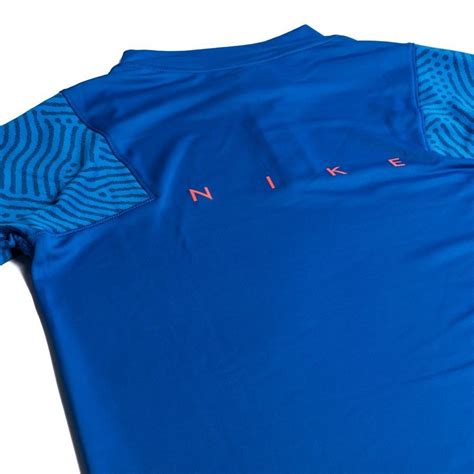 Nike Training Shirt Next Gen Strike Soar Midnight Navy Laser Crimson