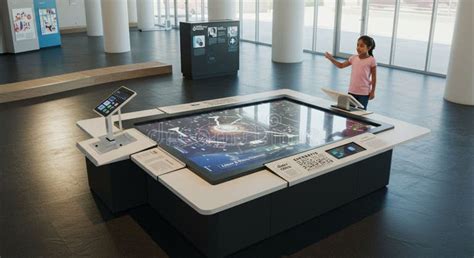 Interactive Touch Table Stock Illustrations 524 Interactive Touch
