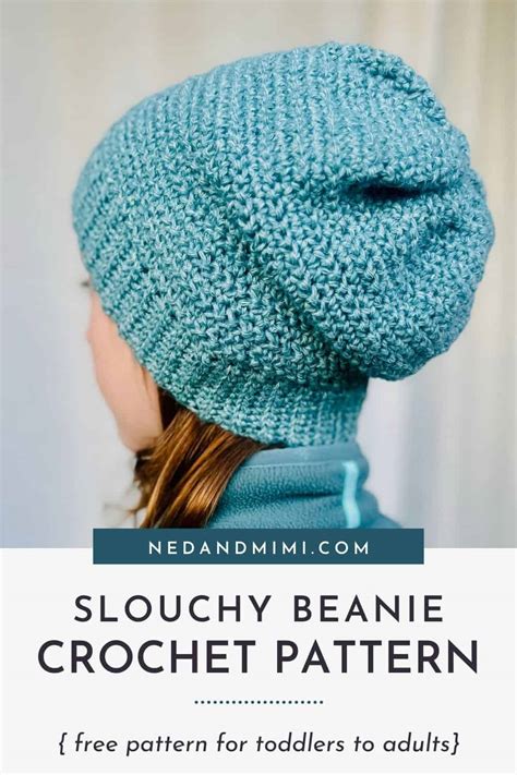 Crochet Patterns Galore Slouchy Beanie
