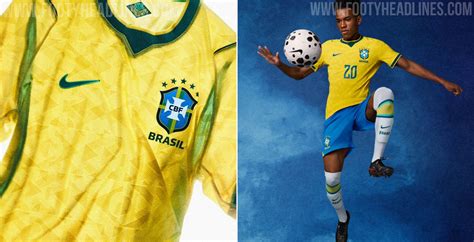 Brazil 2026 World Cup Home Kit Revealed Footy Headlines