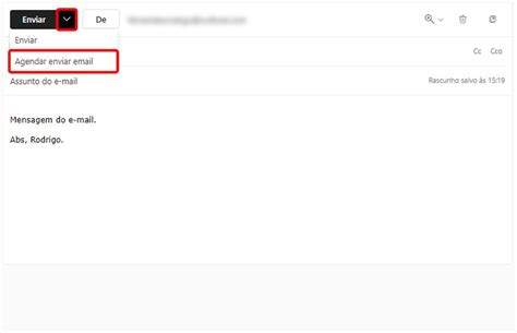 Como Programar Envio De E Mails No Outlook